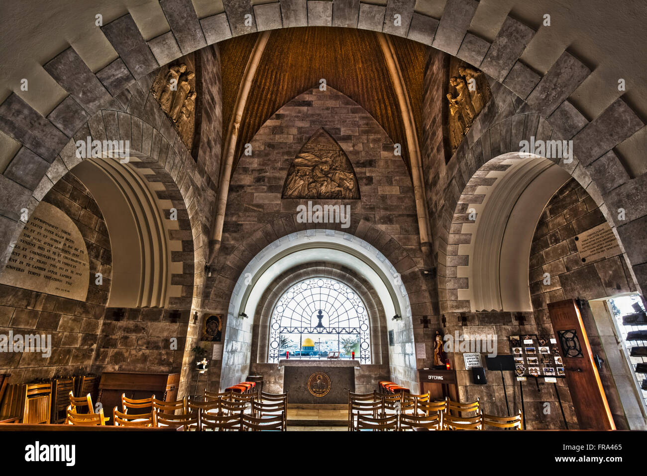 Tear Drop church; Jerusalem, Israel Stock Photo - Alamy