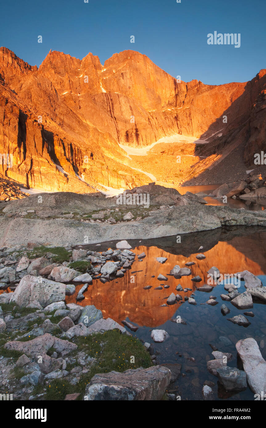 Chasm lake rocky hi-res stock photography and images - Alamy