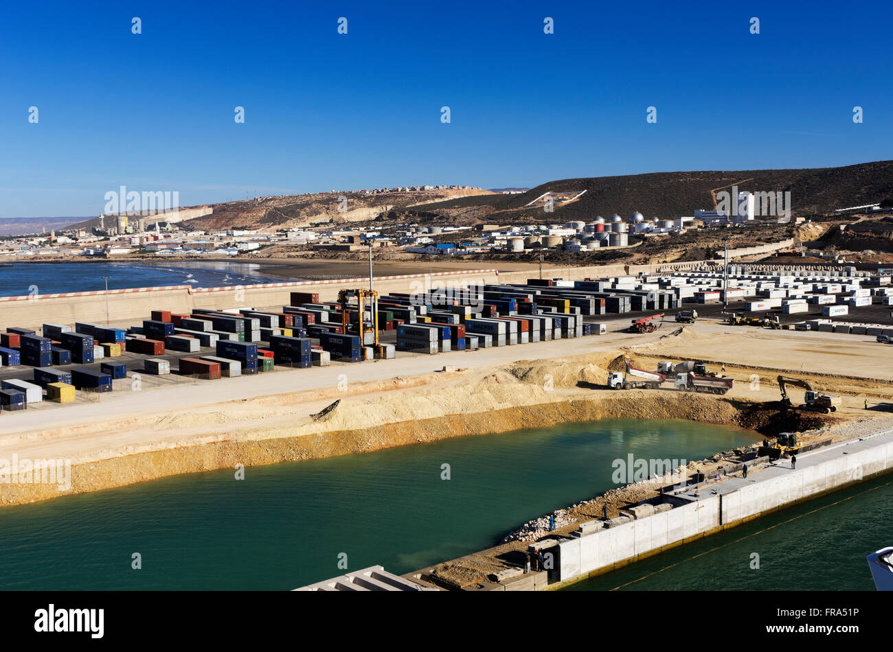 Morocco agadir view port hi-res stock photography and images - Alamy