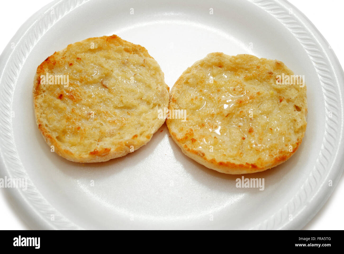 Toasted english muffin half hi-res stock photography and images - Alamy