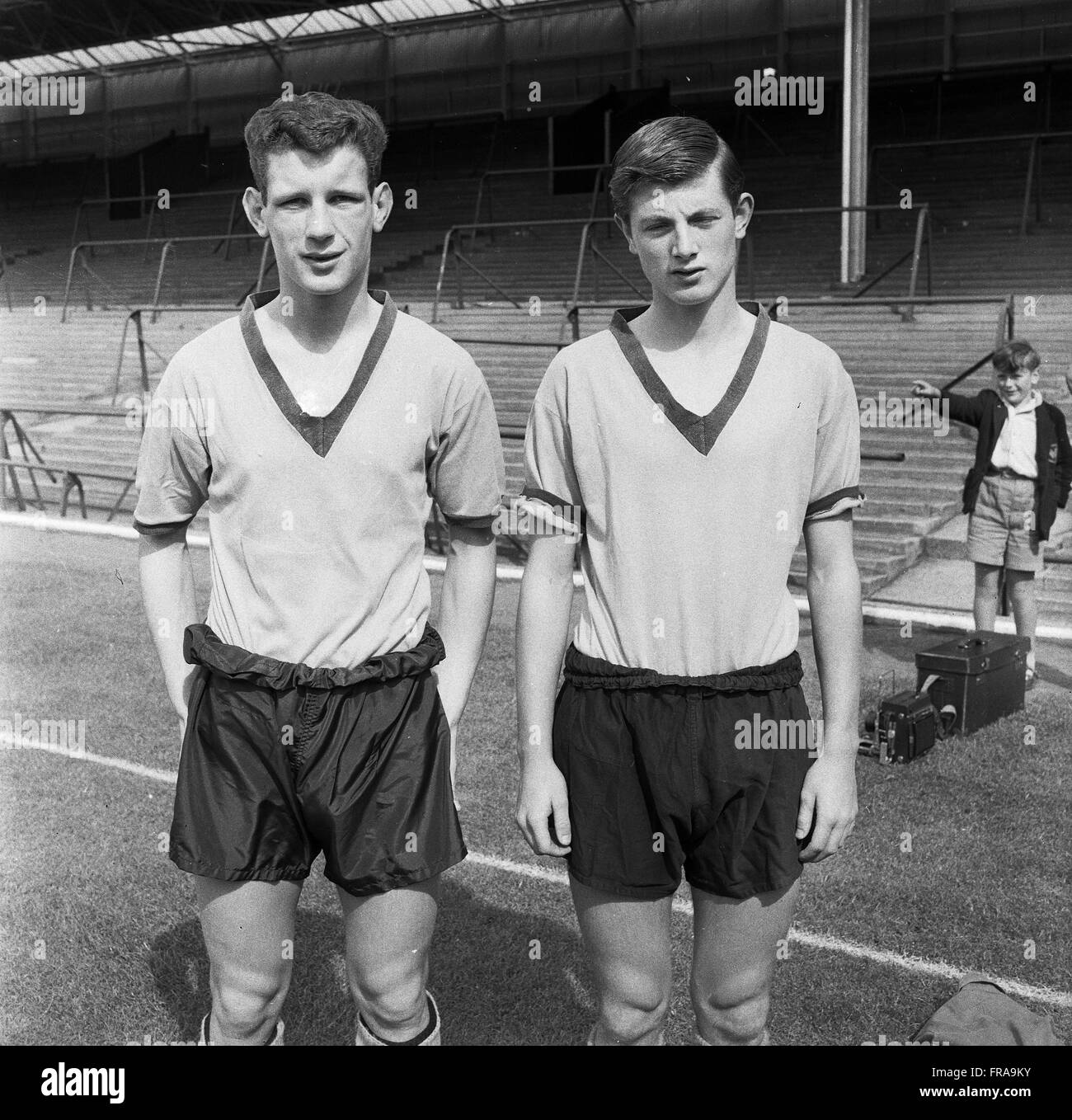 Dave Woodfield (left) and Fred Goodwin Wolverhampton Wanderers ...