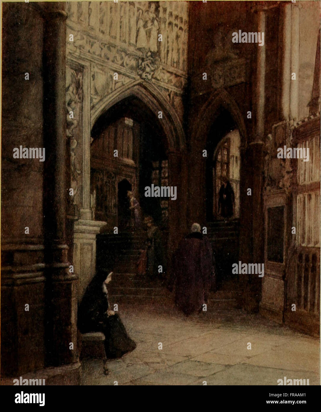 The greater abbeys of England (1908 Stock Photo - Alamy