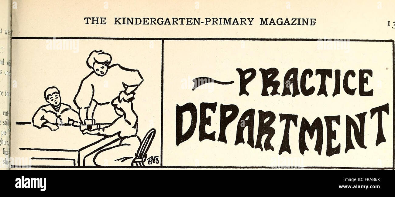 The Kindergarten-Primary Magazine, first published in 1910, focuses on ...