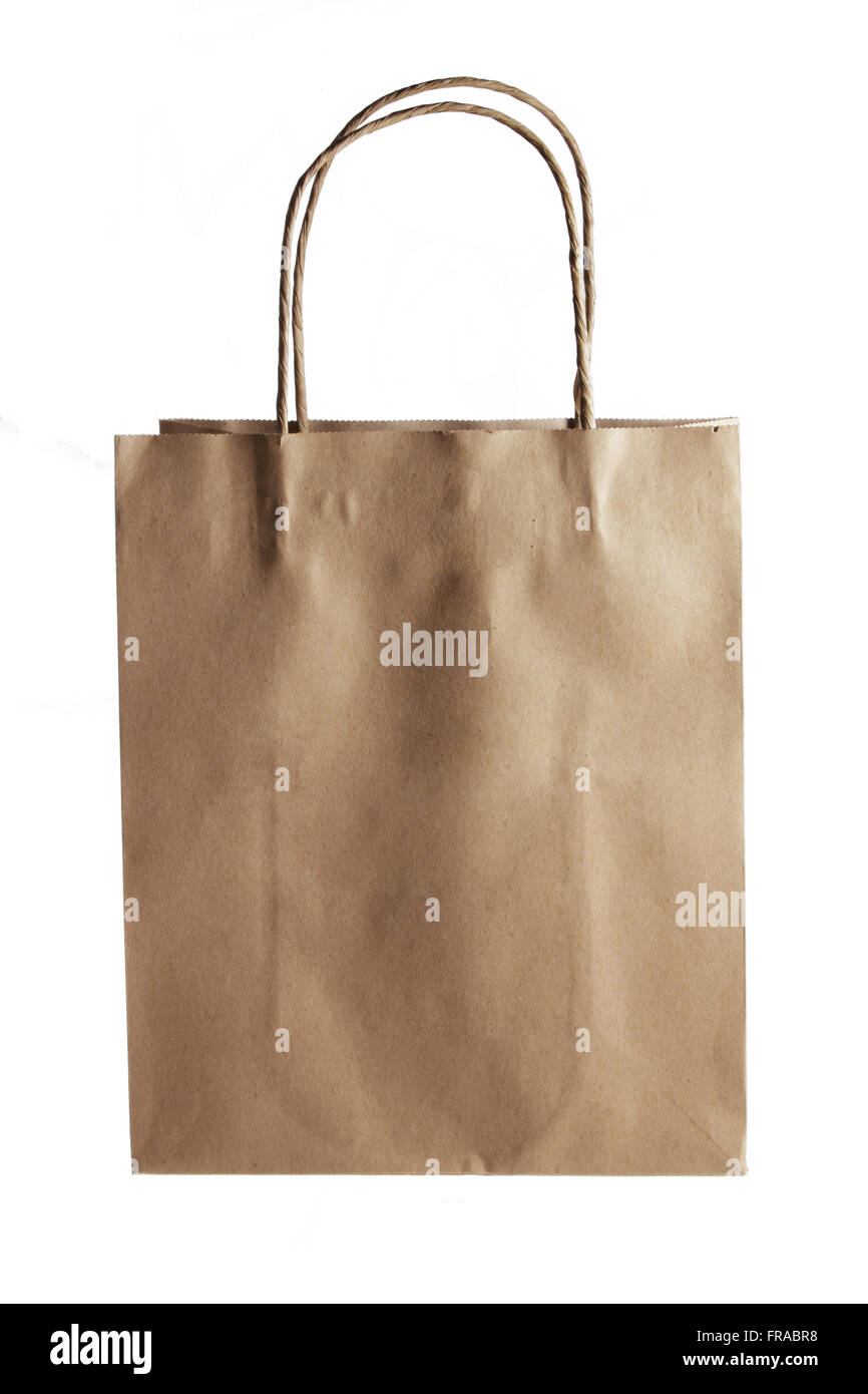 Brown Paper Bag Stock Photo - Alamy