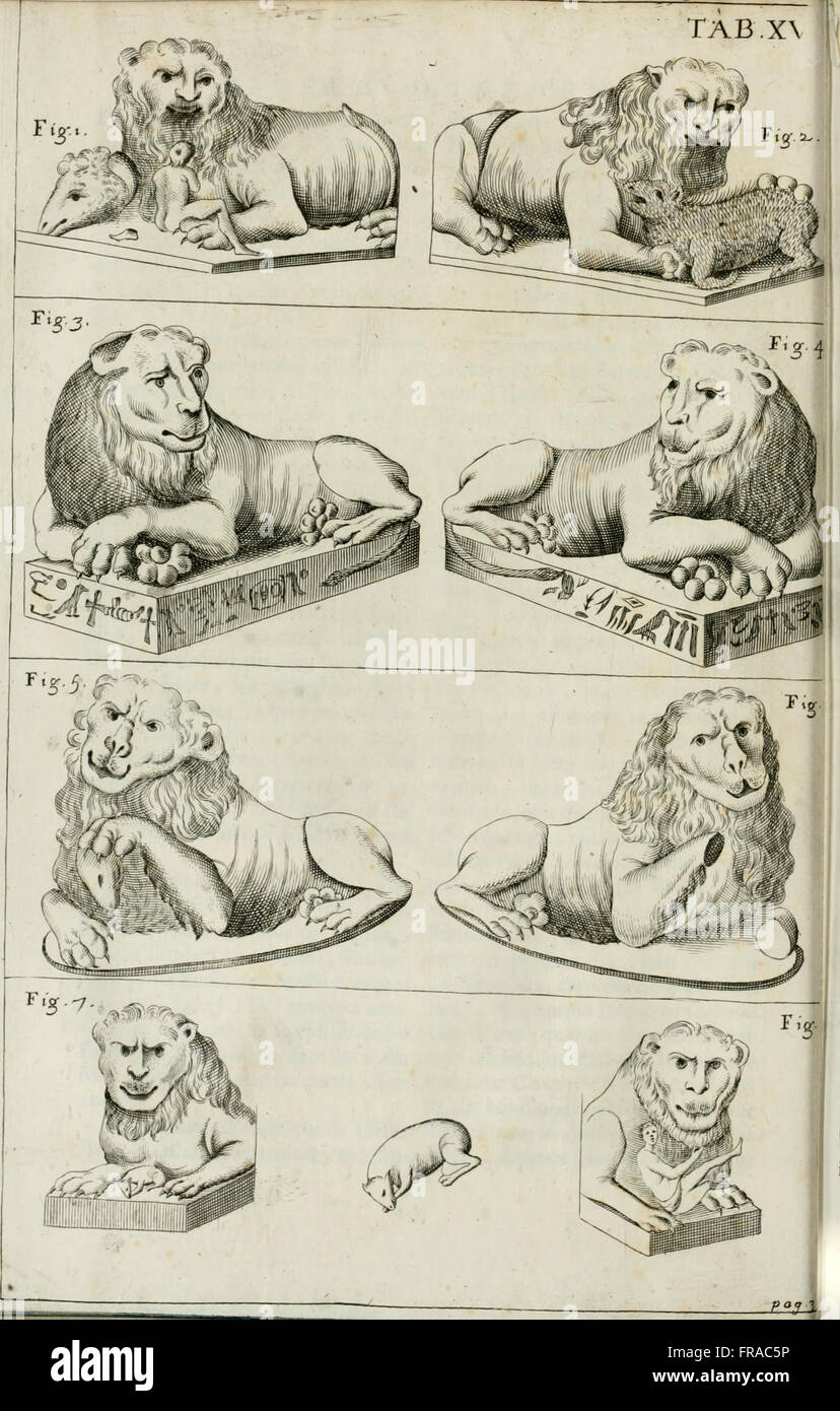 'Vetera Monimenta' (1690) illustrates the structures of sacred and ...