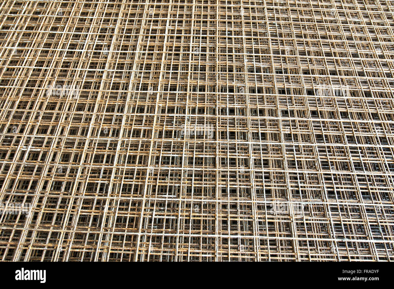 Rebar for concrete in the Estadio do Maracana Stock Photo - Alamy