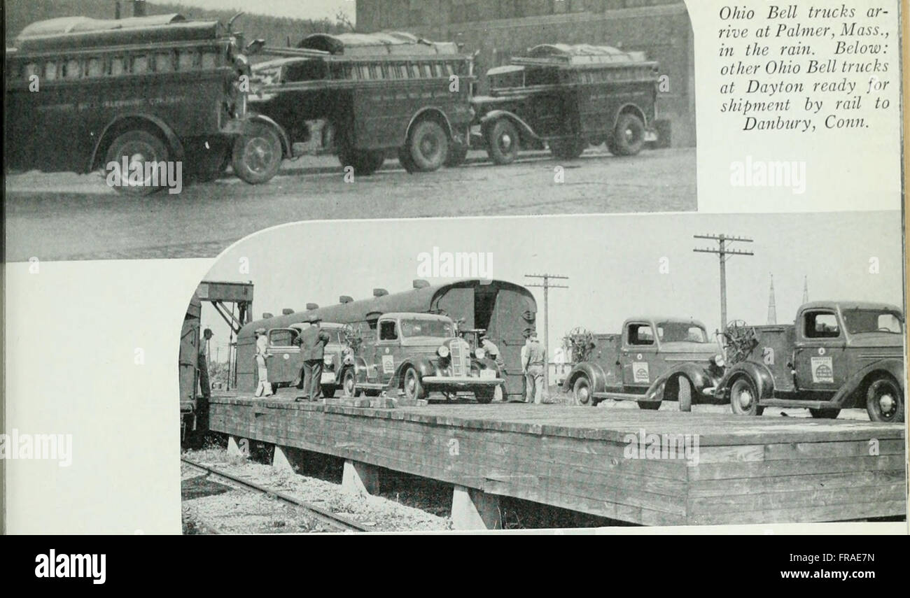 Bell telephone magazine (1922 Stock Photo - Alamy