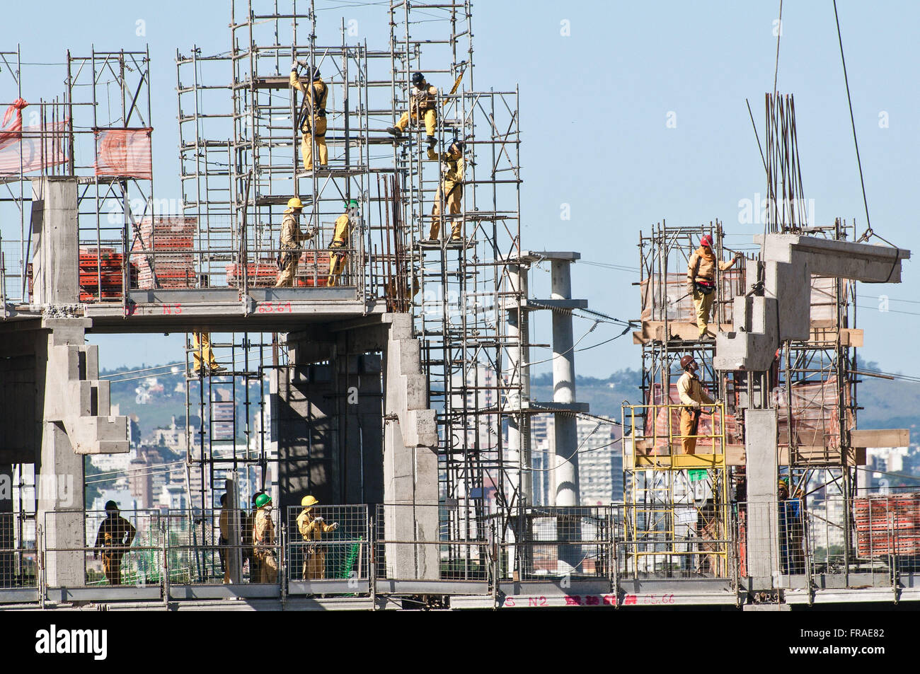 Construction multipurpose arena in hi-res stock photography and images ...