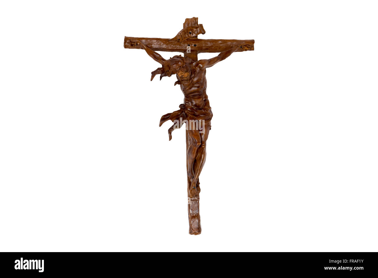 Jesus on cross christmas background Cut Out Stock Images & Pictures - Alamy