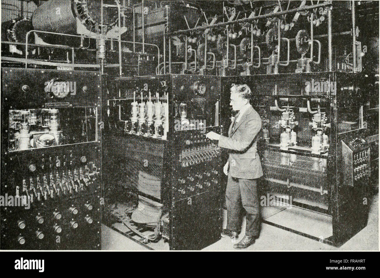 A 1922 publication by Bell Telephone, focusing on developments in ...