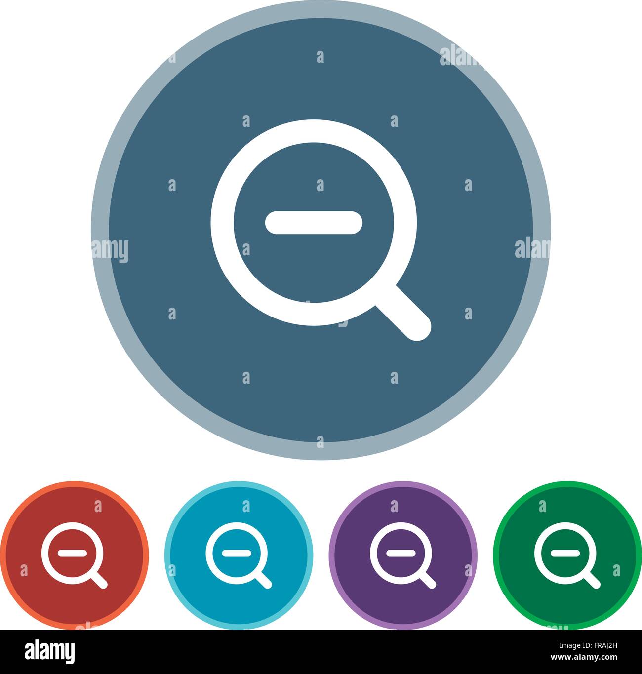 icons zoom out Stock Vector Image & Art - Alamy