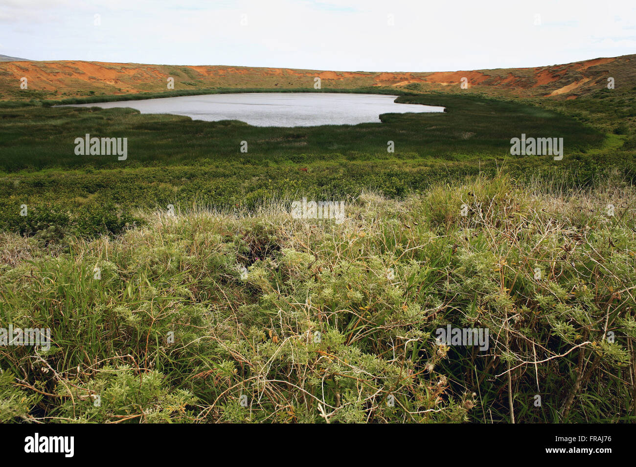 Rano Raraku Crater Stock Photos & Rano Raraku Crater Stock Images - Alamy