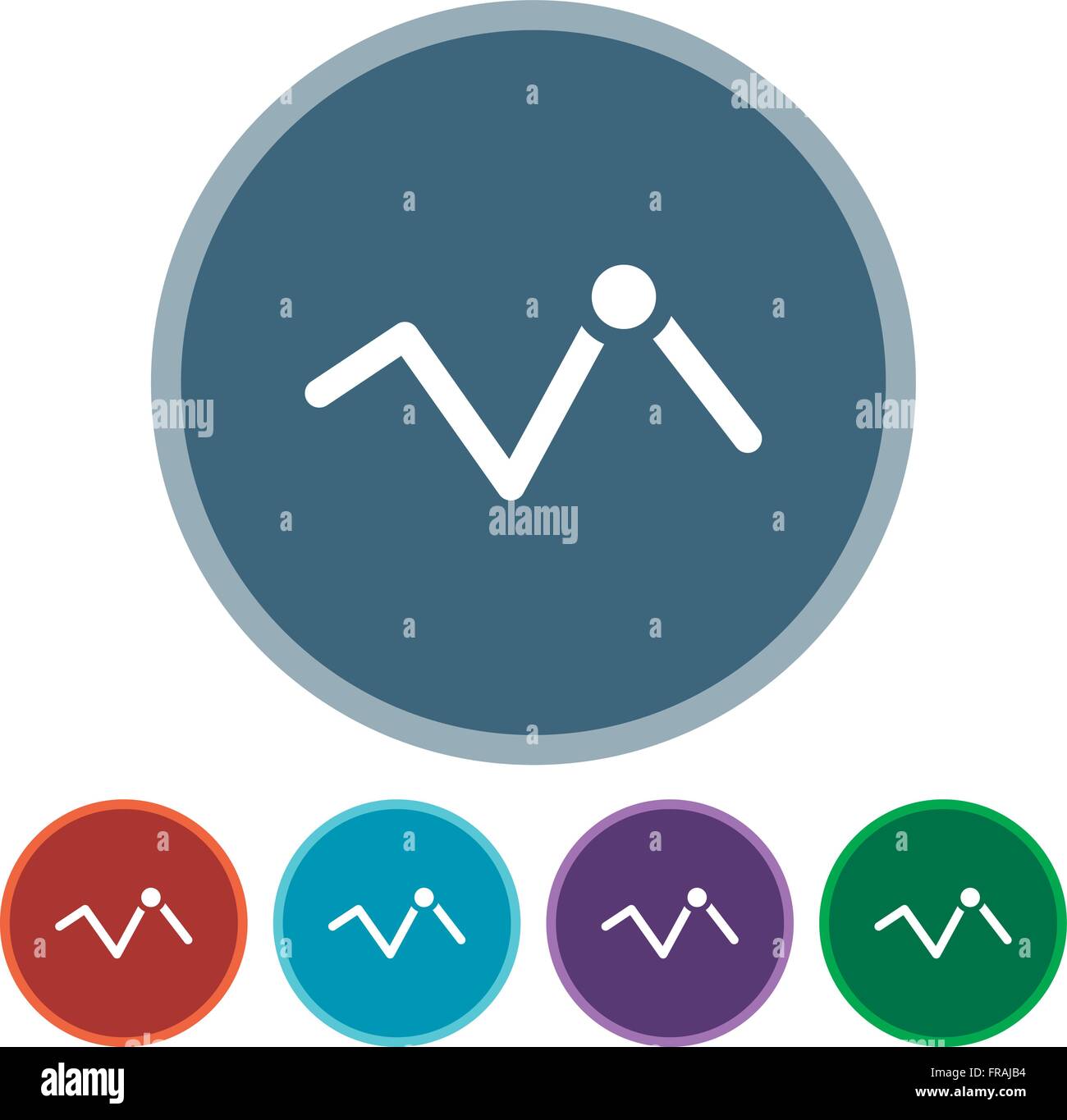 Trends icons Stock Vector Images - Alamy