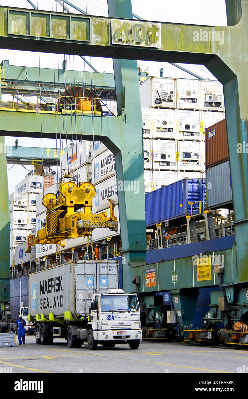 South unloading truck hi-res stock photography and images - Alamy