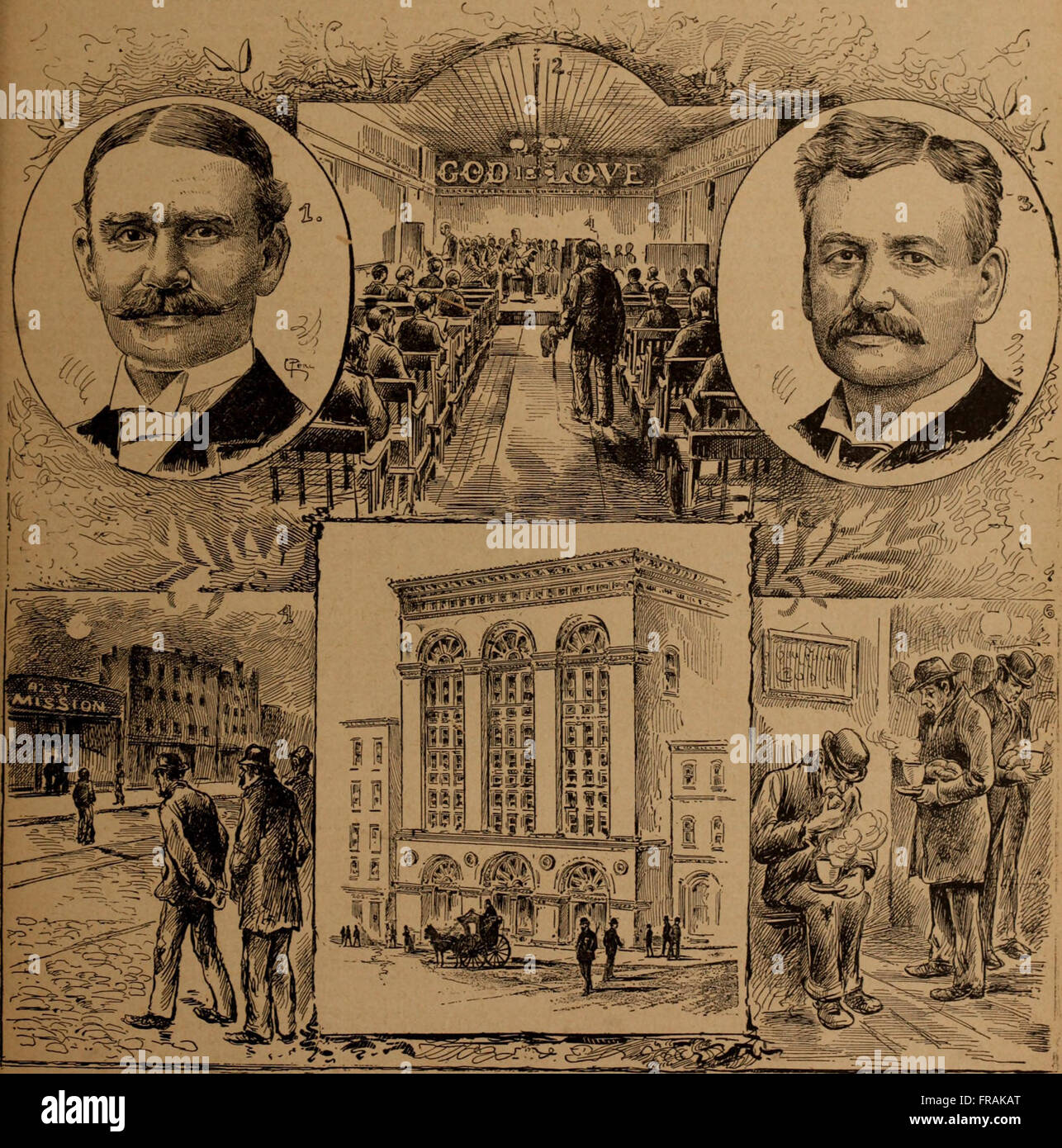 Christian herald and signs of our times (1891 Stock Photo - Alamy