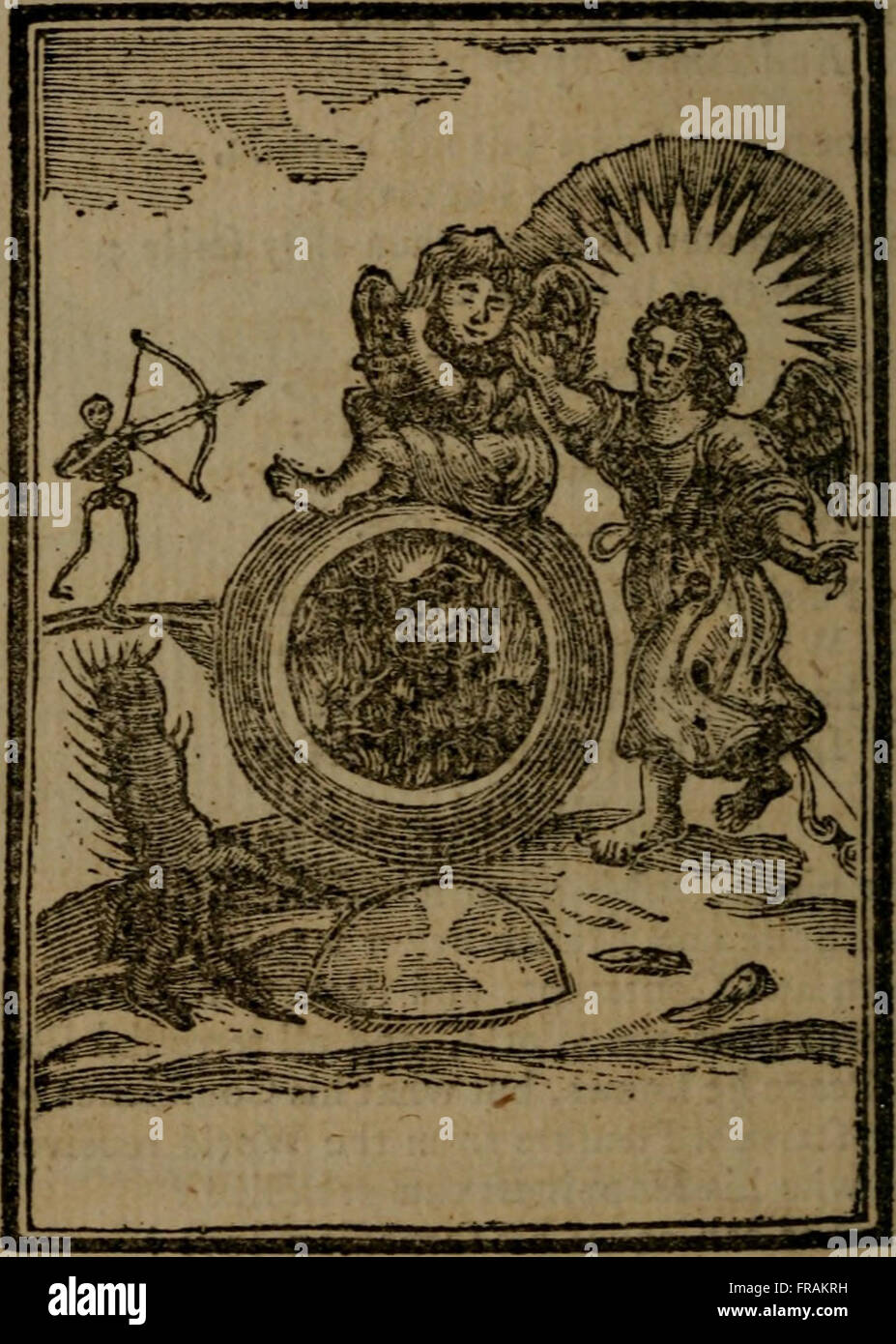 Francis Quarles' Emblems and - Hieroglyphics of the life of man ...