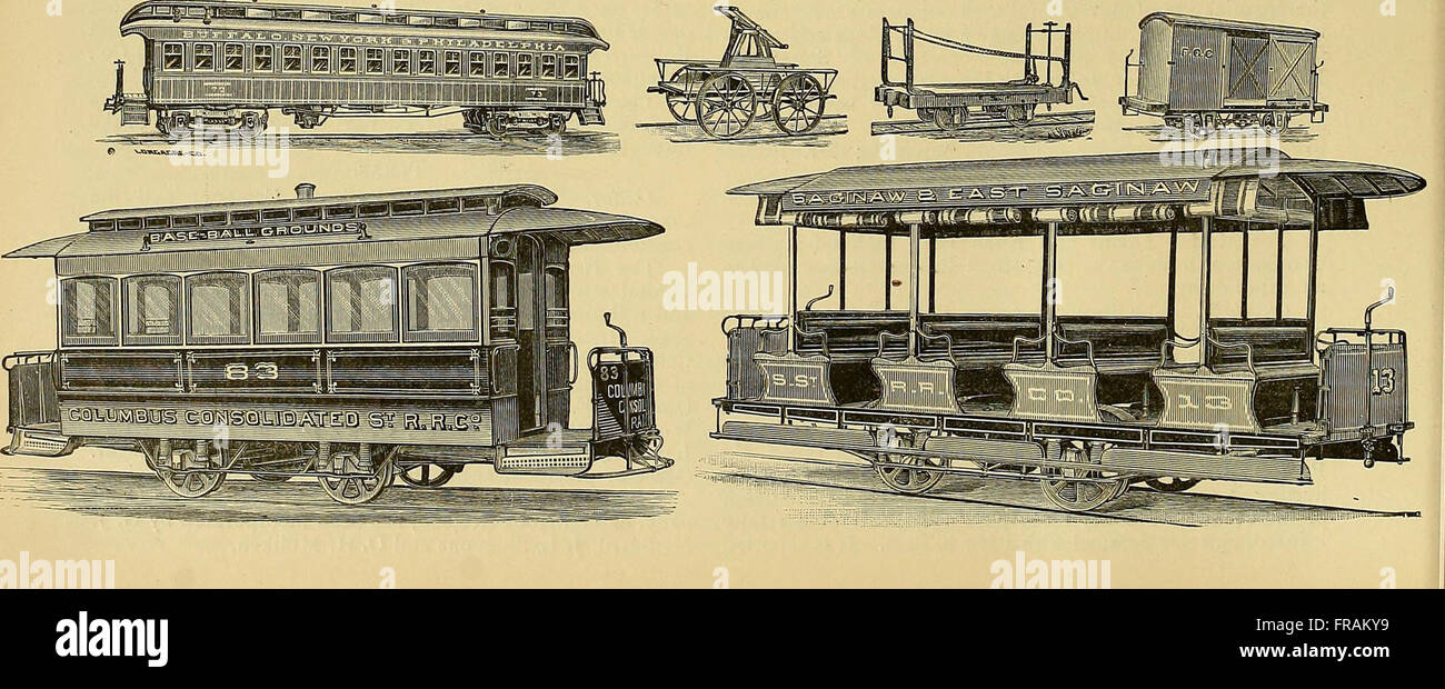 A 1895 publication focused on the electric railway industry, covering ...