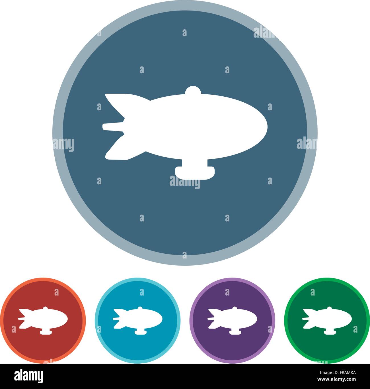 Blimp graphics hi-res stock photography and images - Alamy