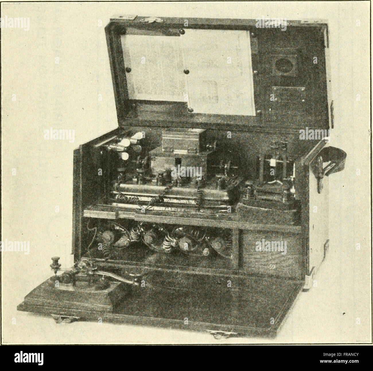 Electrical instruments and telephones of the U.S. Signal corps (1911 ...