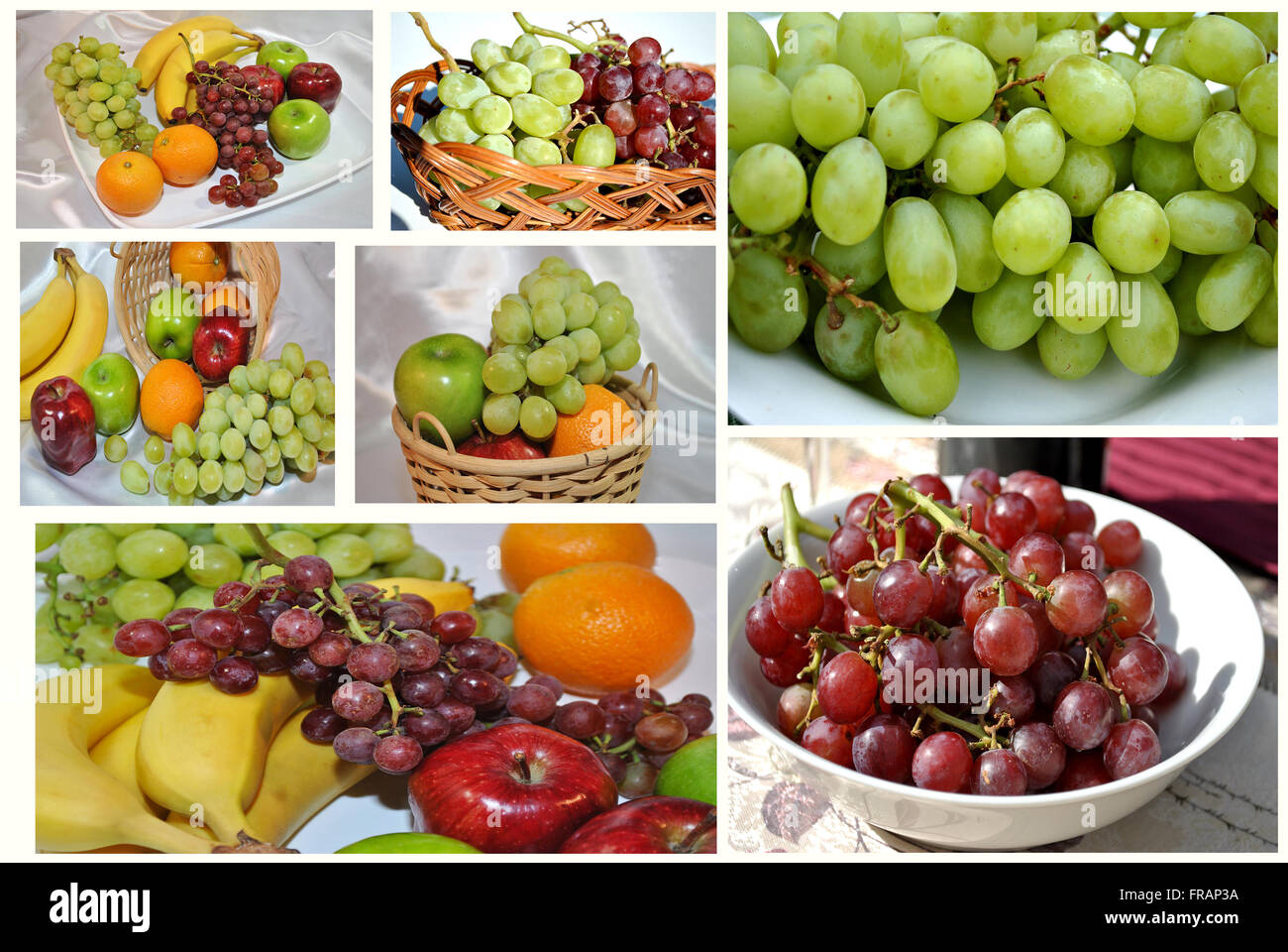 Fruit collage hi-res stock photography and images - Alamy