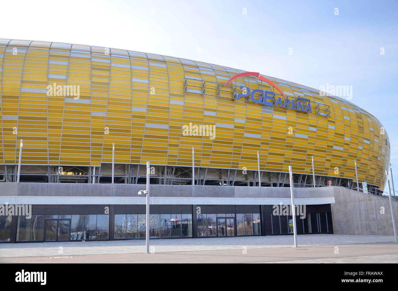 PGE Arena Stadium in Gdansk, Poland Stock Photo - Alamy