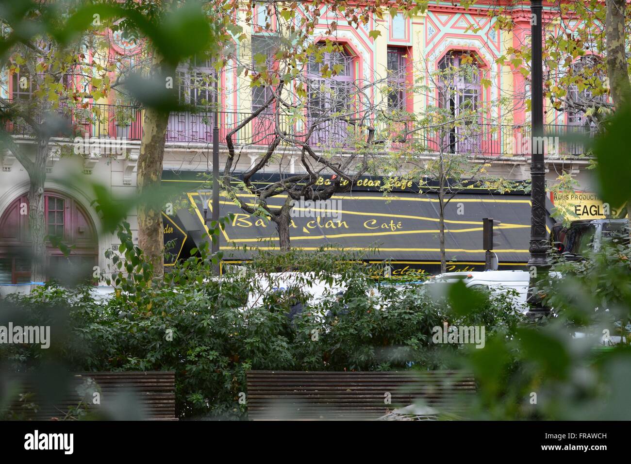 November 14th 2015. Paris, France. The Bataclan, a theatre where the ...