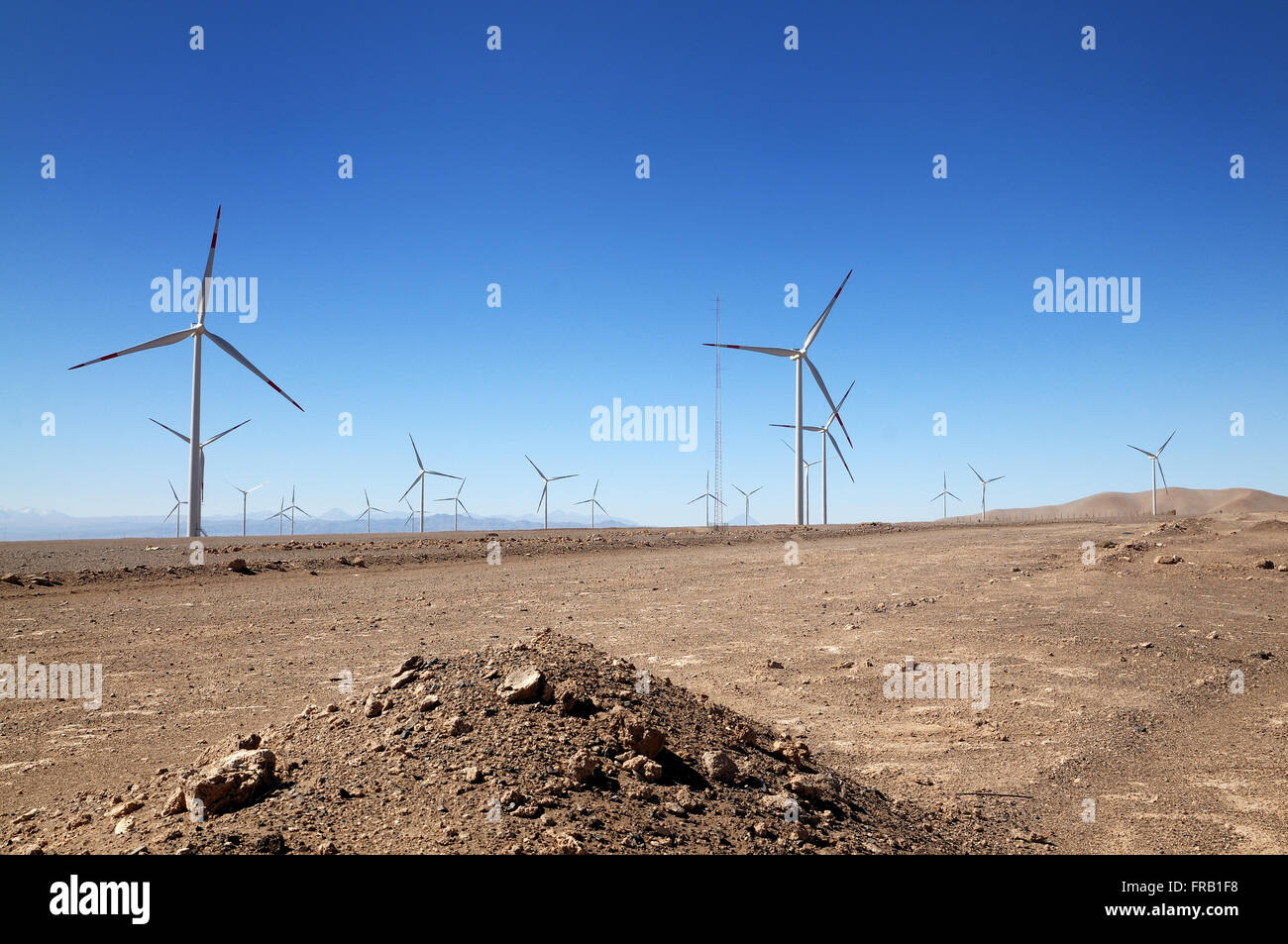 Turbines in desert hi-res stock photography and images - Alamy