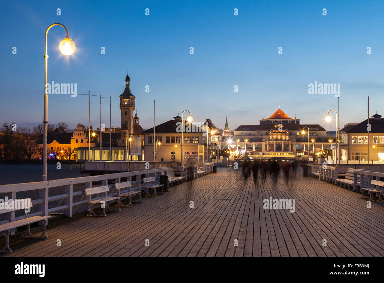 Sopot pier hi-res stock photography and images - Alamy