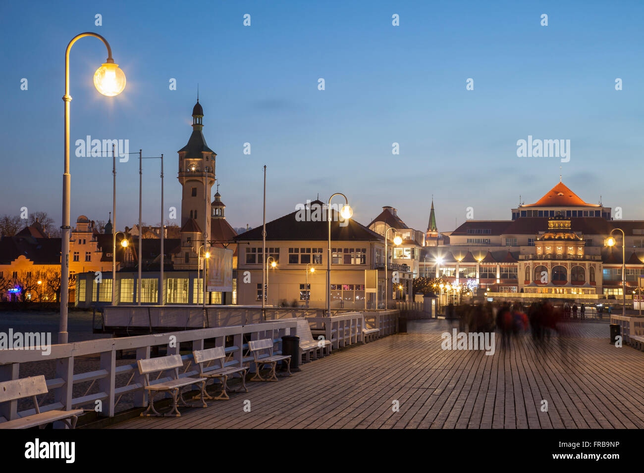 Sopot pier hi-res stock photography and images - Alamy