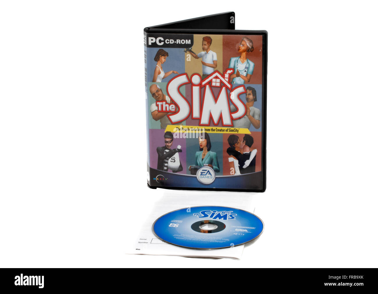 PC CD-ROM The Sims, the people simulator from the creator of SimCity EA ...
