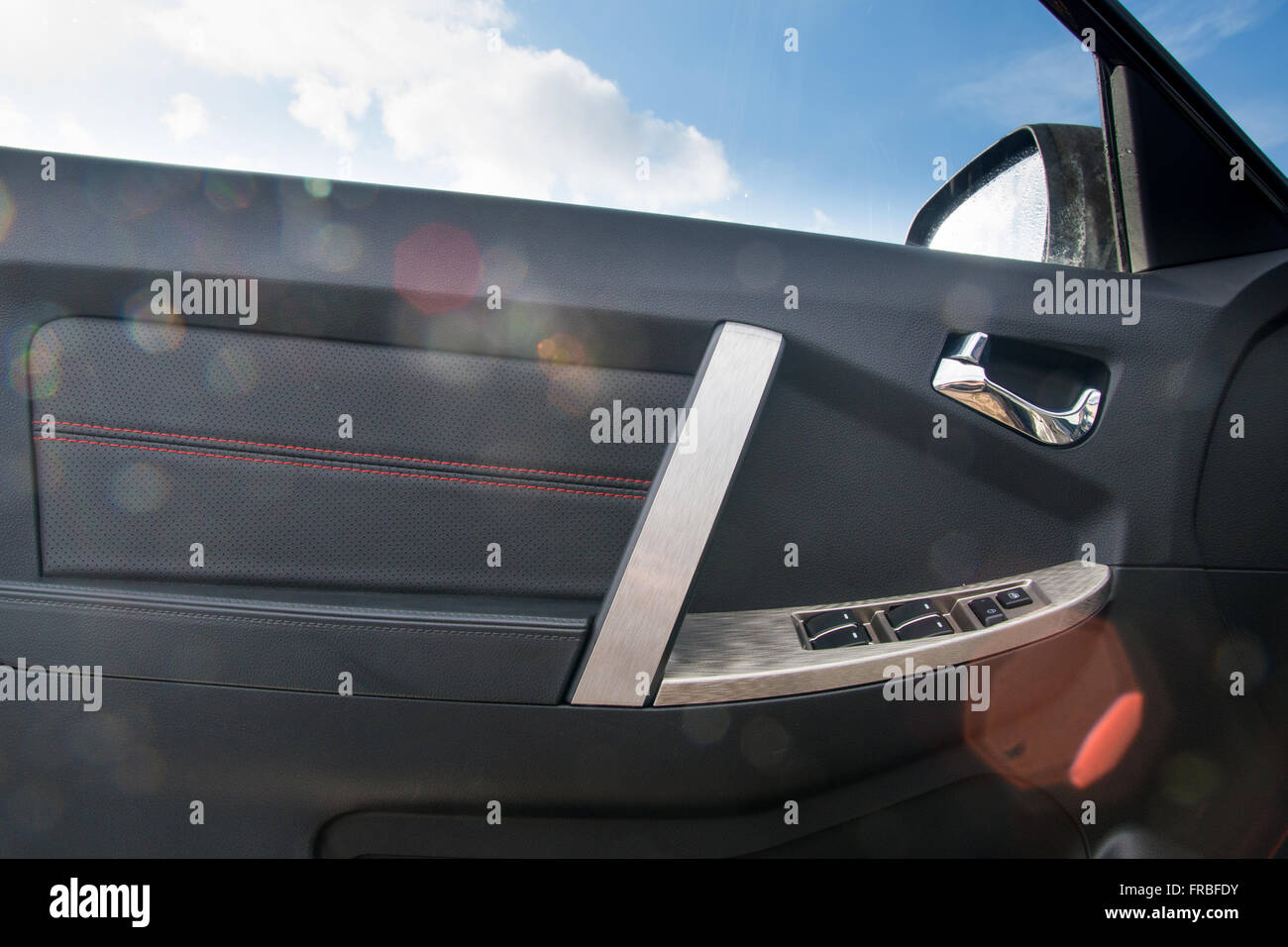Car door trim Stock Photo - Alamy