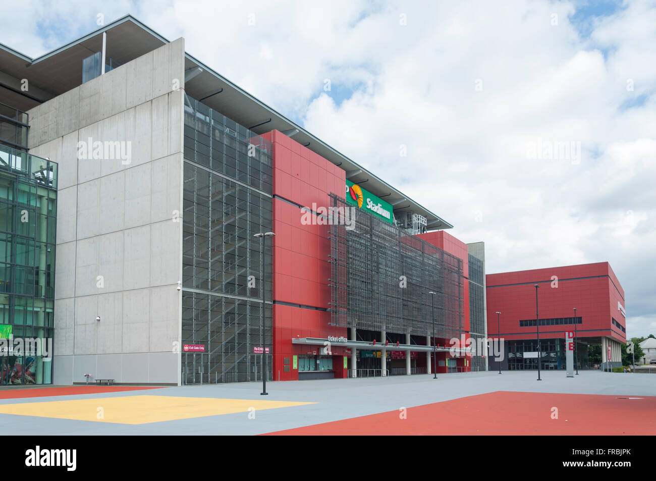Main entrance to Suncorp Stadium, Caxton Street, Paddington, Brisbane ...