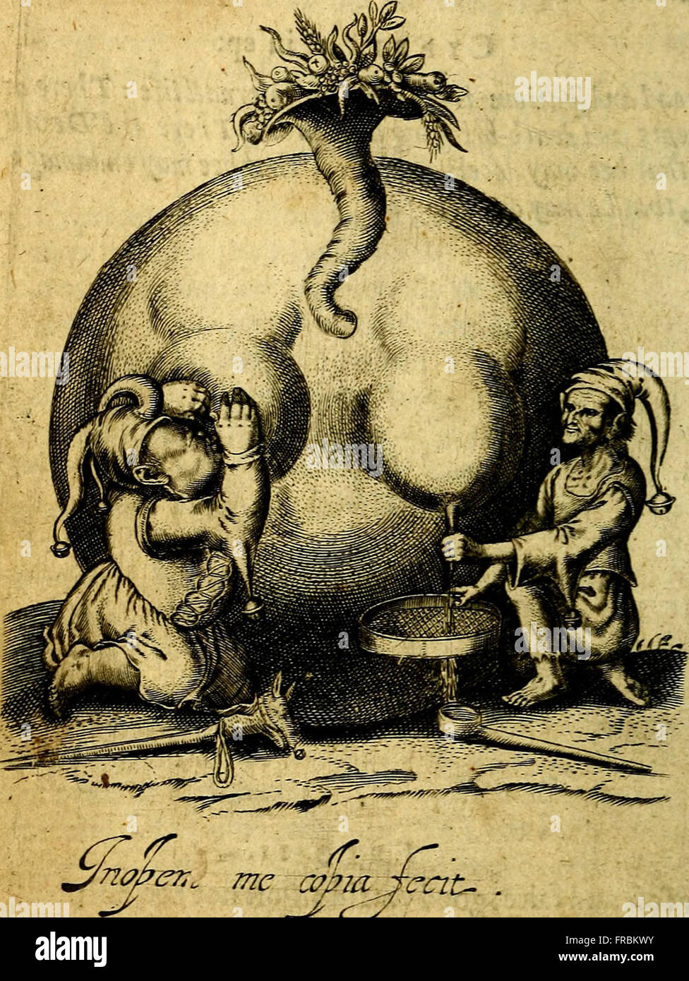 A 1635 collection of symbolic images and moral lessons, presenting ...