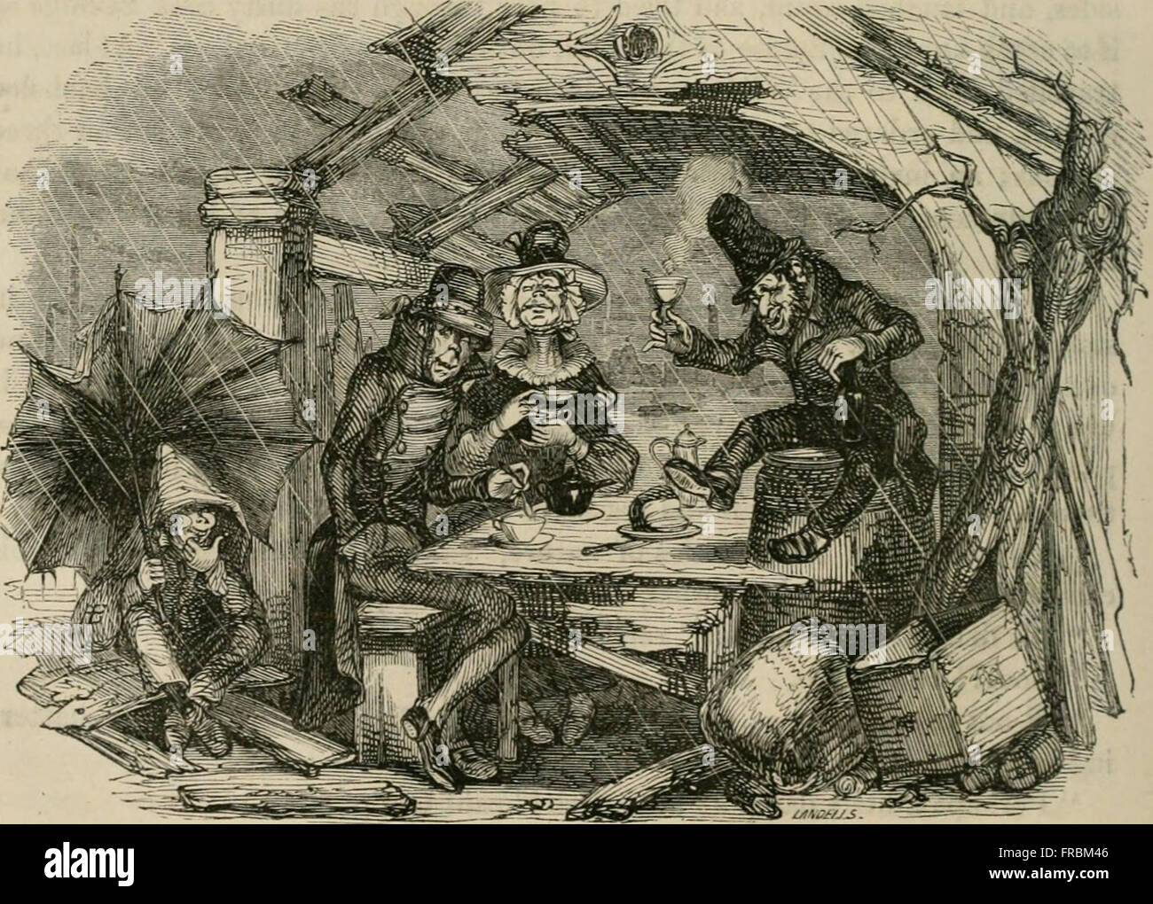 Charles Dickens' 1840 work, 'Master Humphrey's Clock', featuring ...