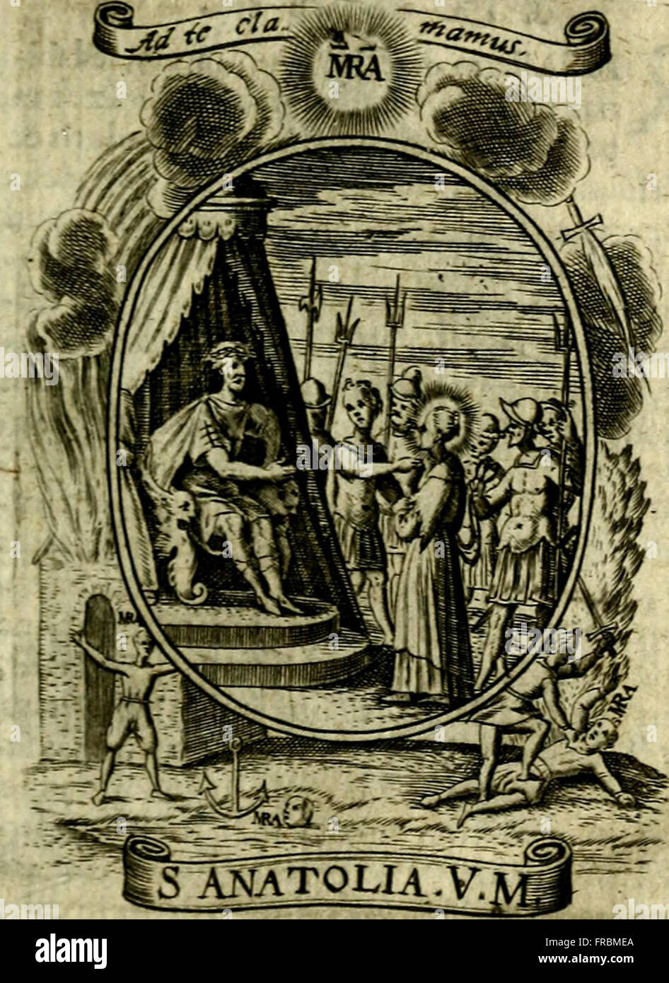 Fasti Mariani cum illustrium diuorum imaginib. and elogijs prope DC. in ...