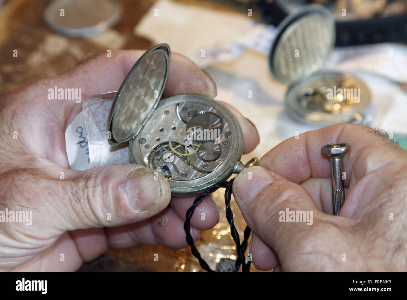 Male mechanism hi-res stock photography and images - Alamy