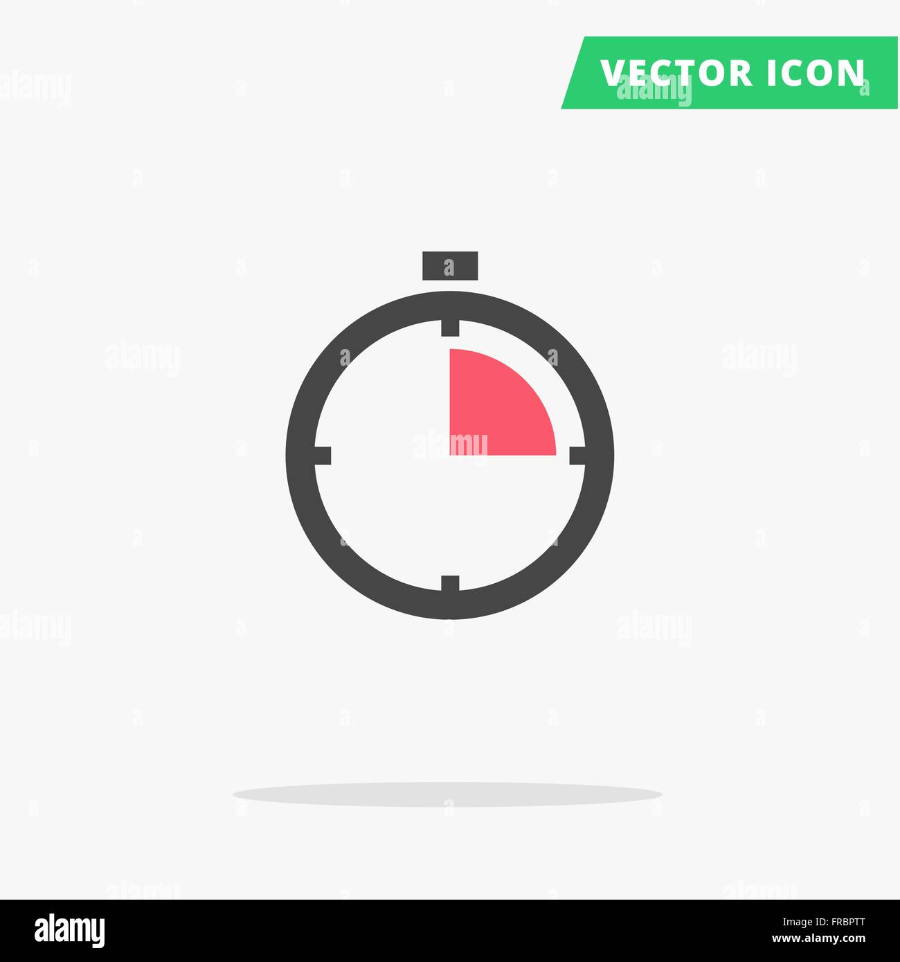 Clock stopwatch icon Vector Stock Vector Image & Art - Alamy