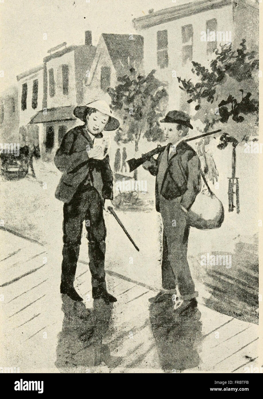 The young newspaper scout. An interesting narrative of a boy's ...