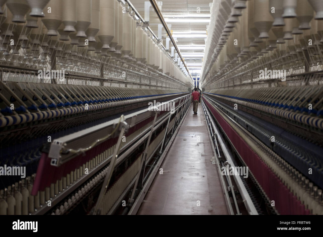 Step spinning machine spinning machine called Stock Photo - Alamy