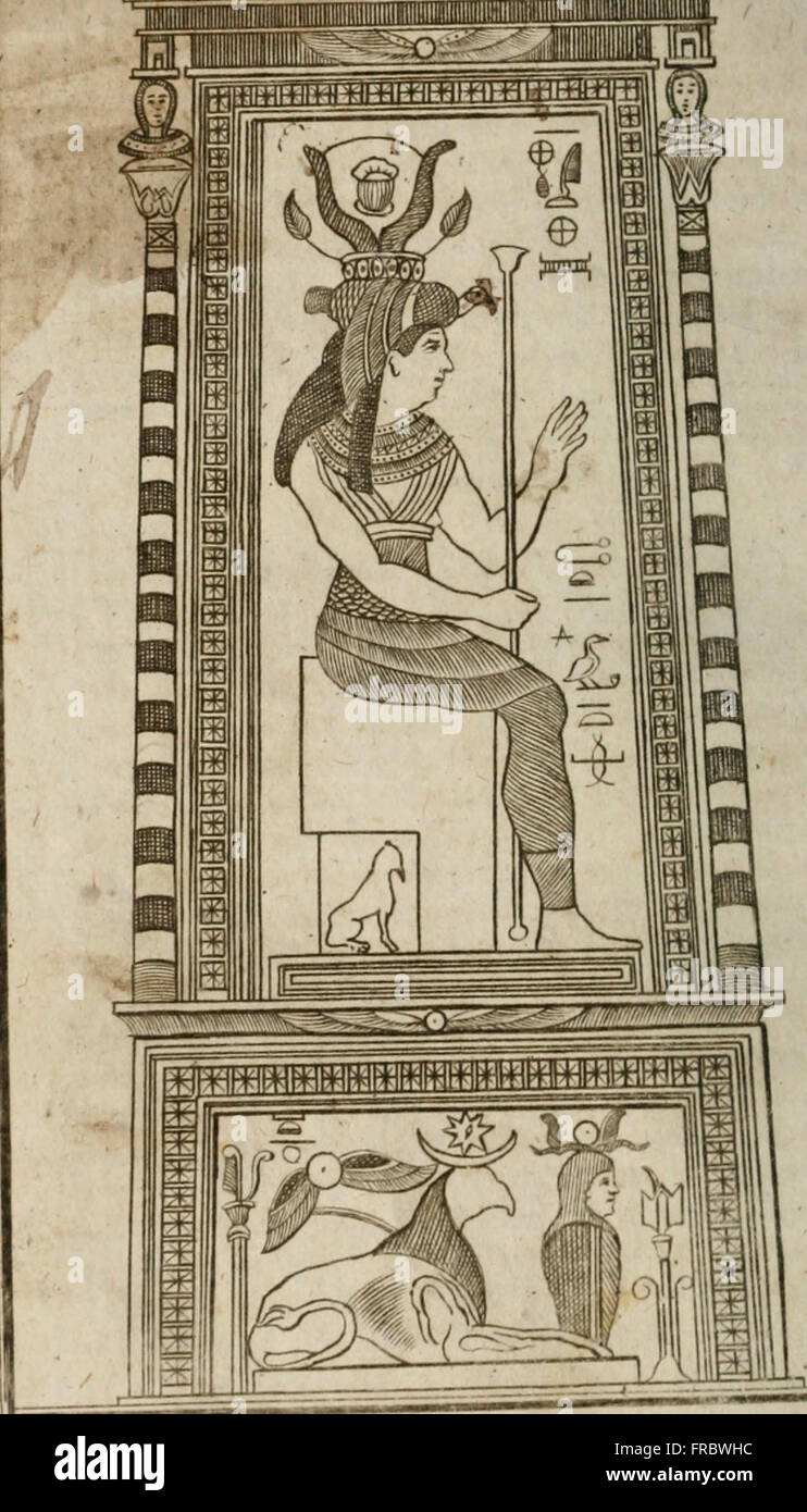 This 1809 book explains the mythology of heathen gods, goddesses, and ...
