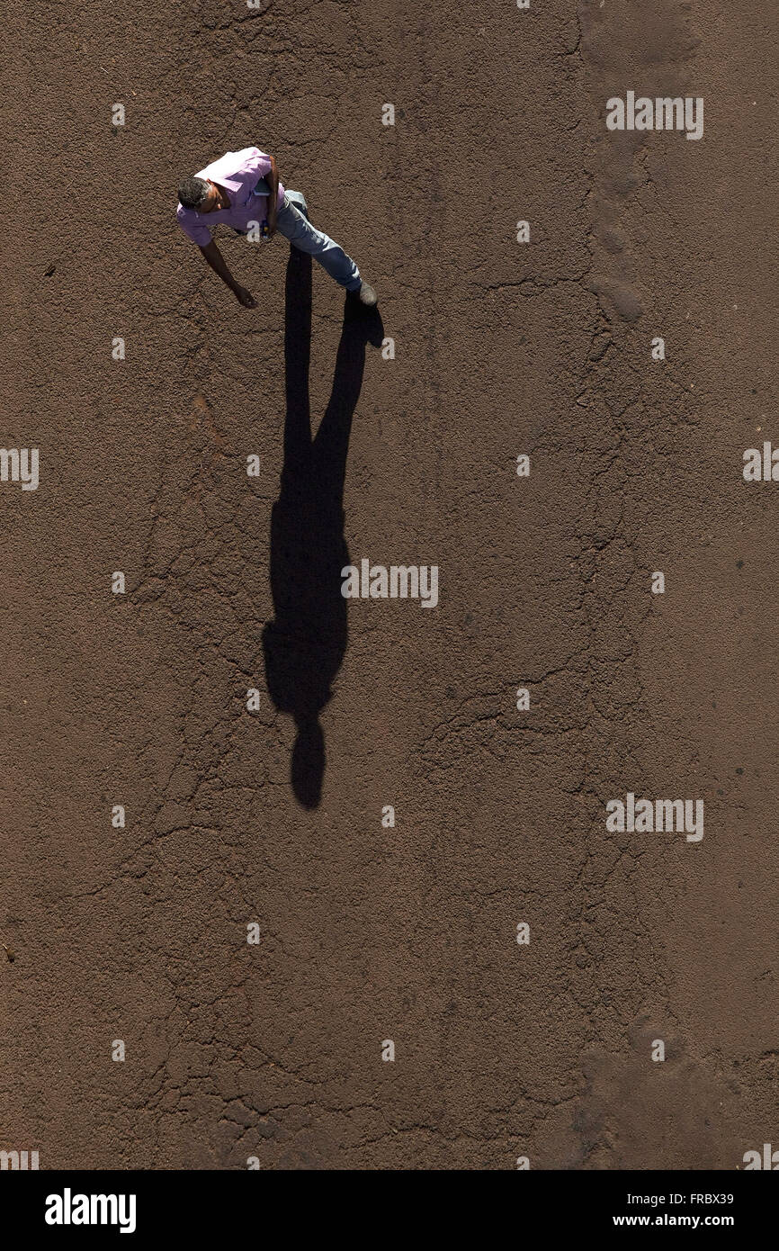 Pedestrian top view hi-res stock photography and images - Alamy