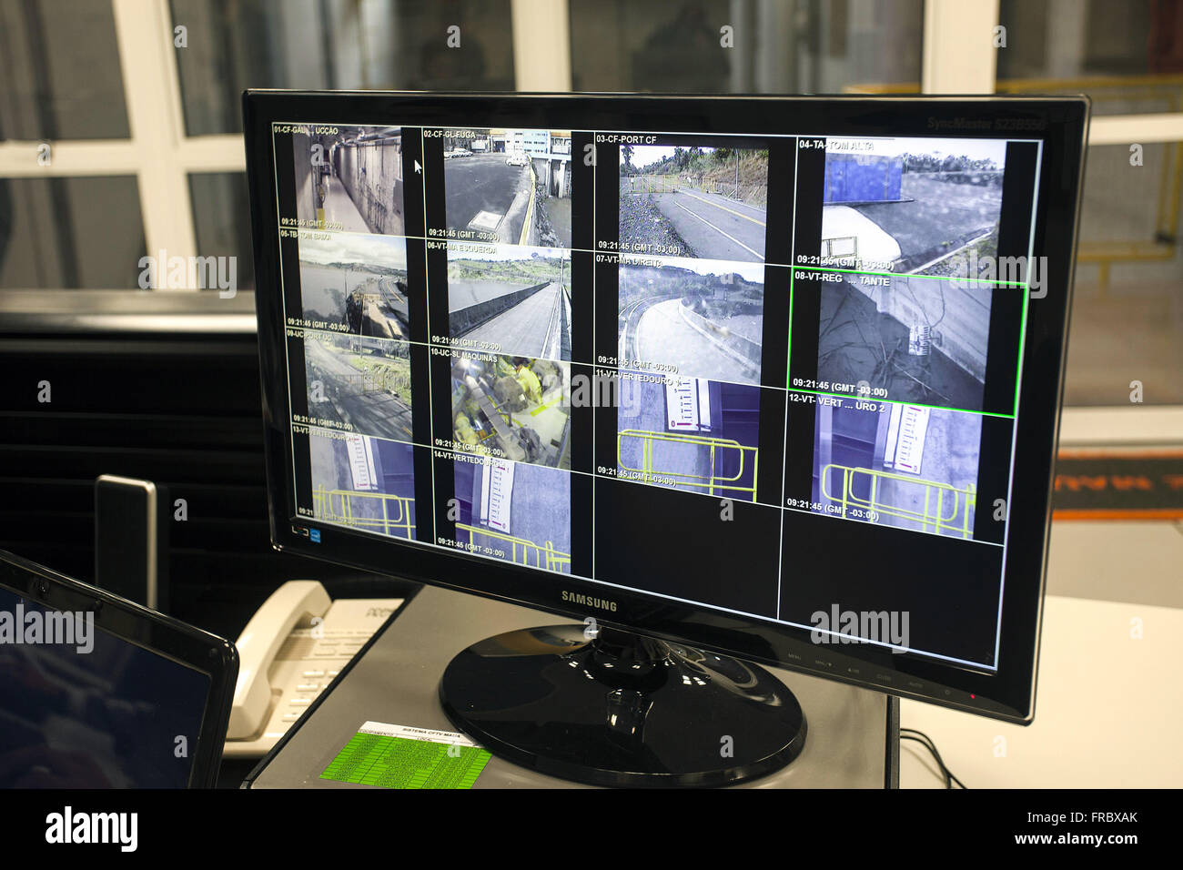 Control room and operations - Maua Hydroelectric Plant on river Tibagy ...