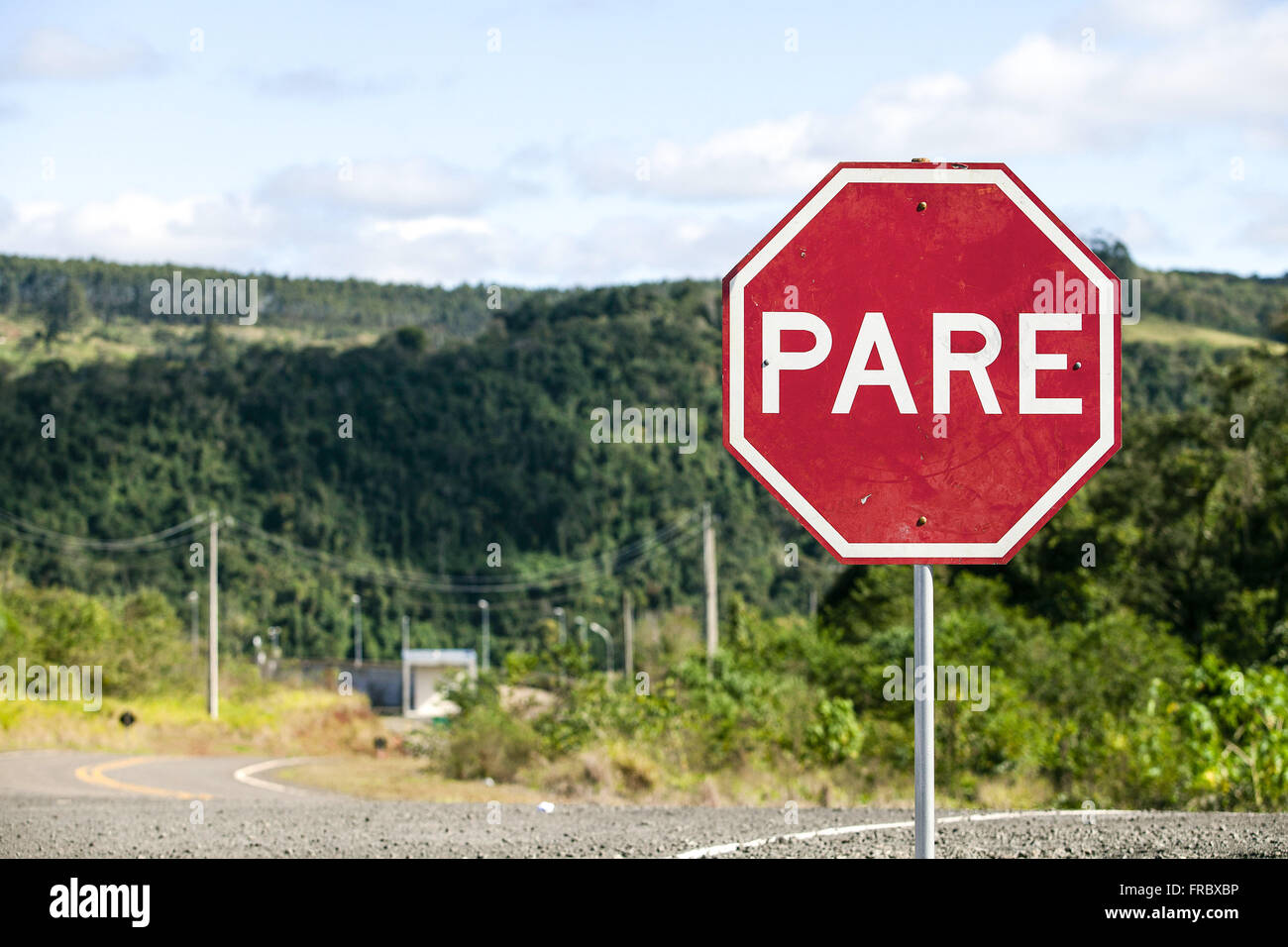 Stop board hi-res stock photography and images - Alamy