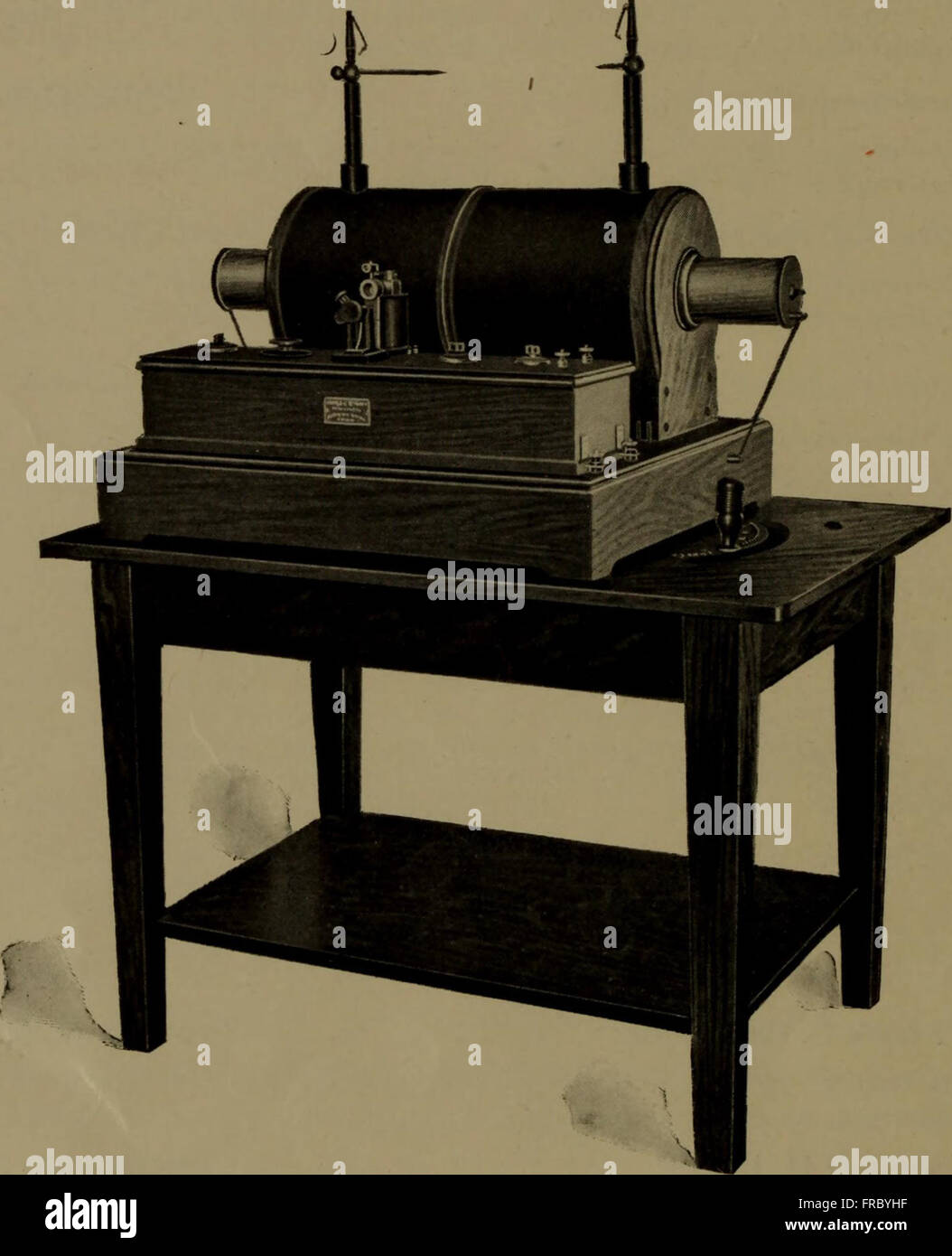 *Typical Roentgen Equipments* (1905) outlines the X-ray machines and ...