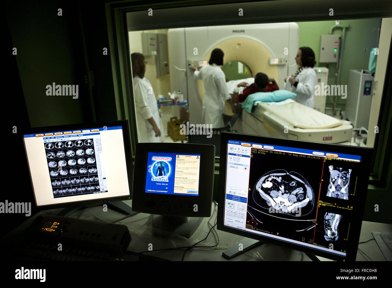 Magnetic resonance imaging of the Hospital da Lagoa city of Rio de ...