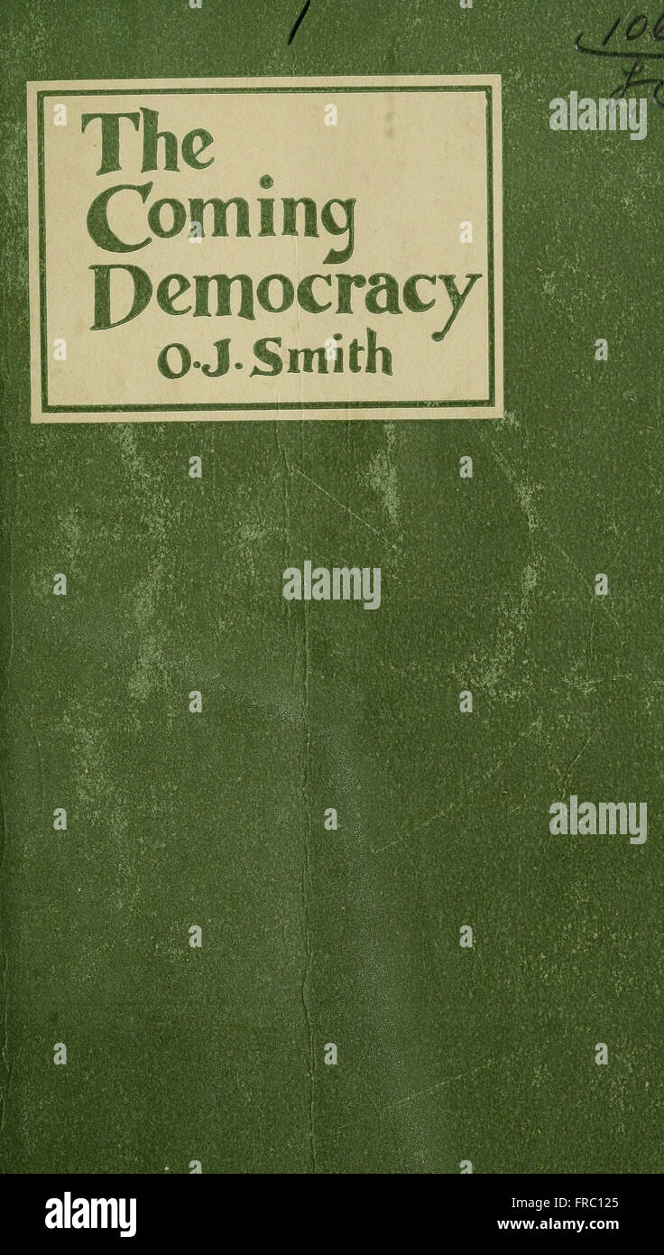 'The Coming Democracy' (1900) examines the evolving political landscape ...