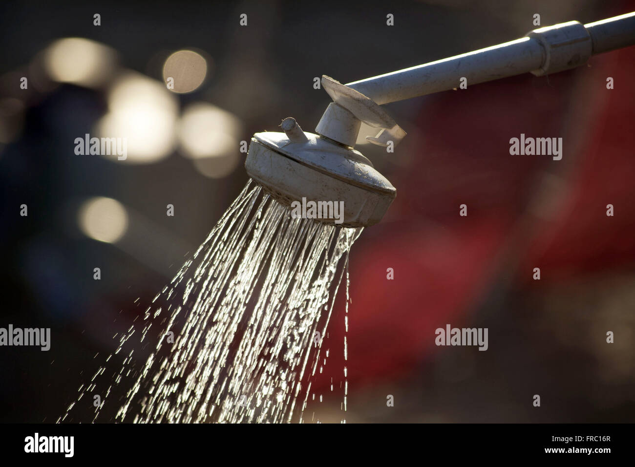Shower on beach hi-res stock photography and images - Alamy