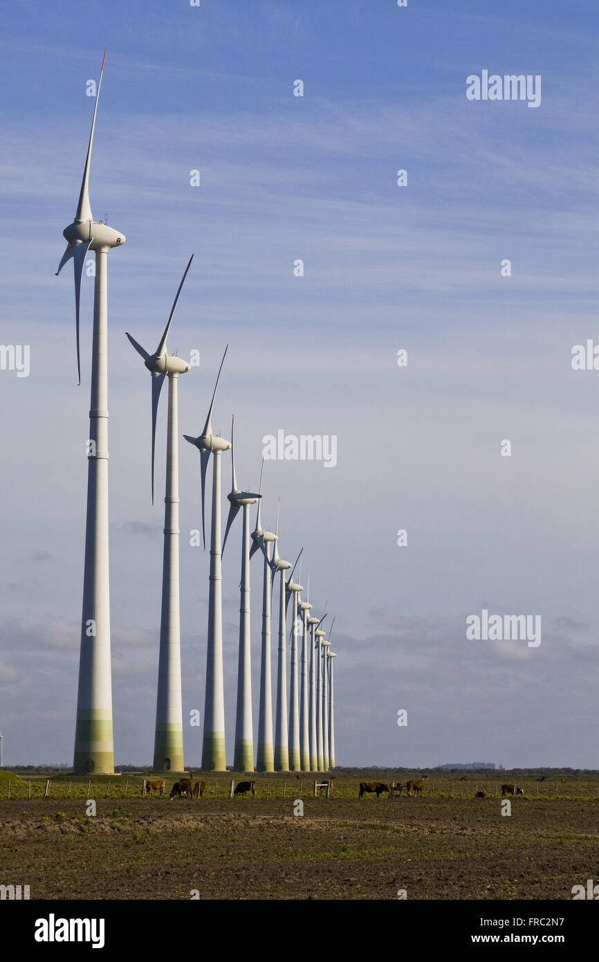 Turbines wind farm hi-res stock photography and images - Alamy