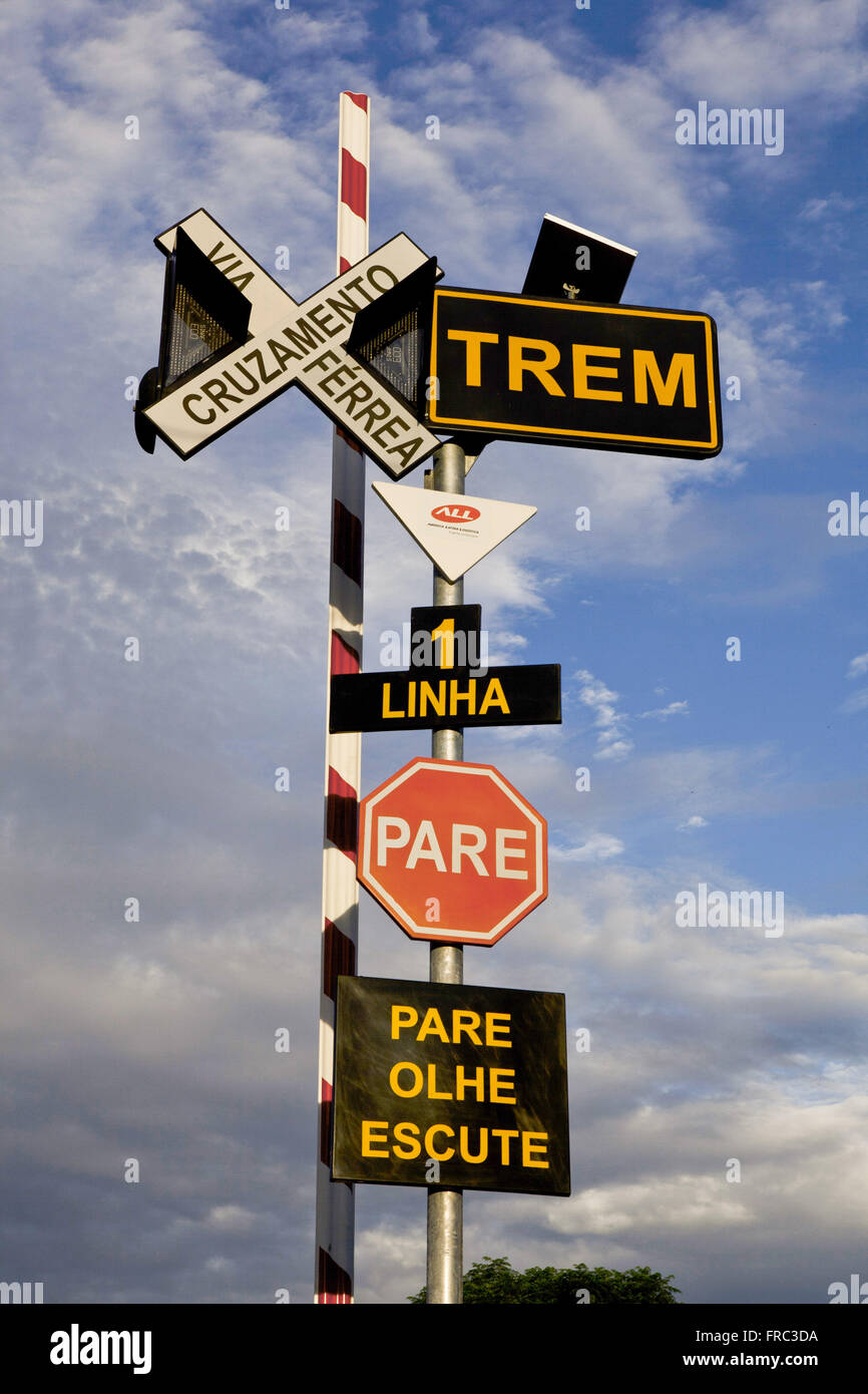 Sign boards railway hi-res stock photography and images - Alamy