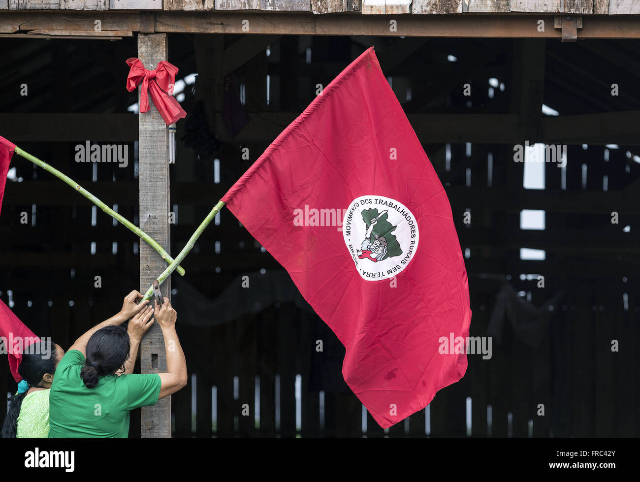 District flags hi-res stock photography and images - Alamy